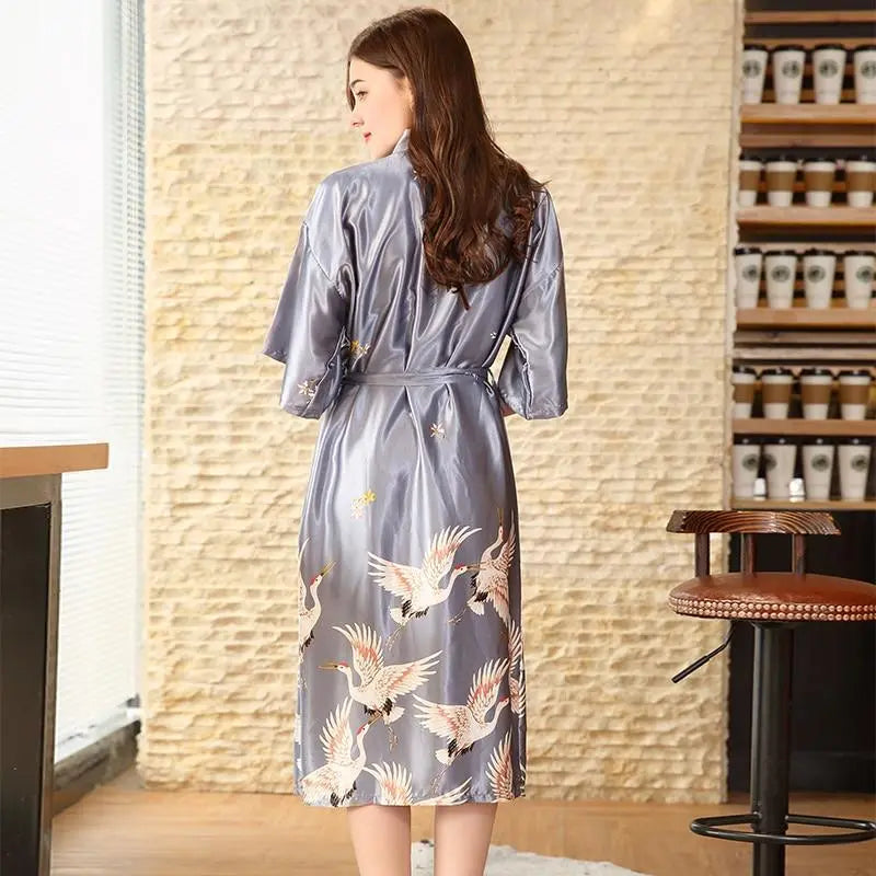 Women's Pyjamas Satin Nightwear | Japan-Clothing